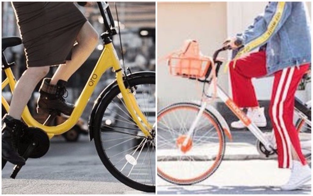 Прокат велосипедов Mobike Ofo Милан 30 центов полчаса аренды